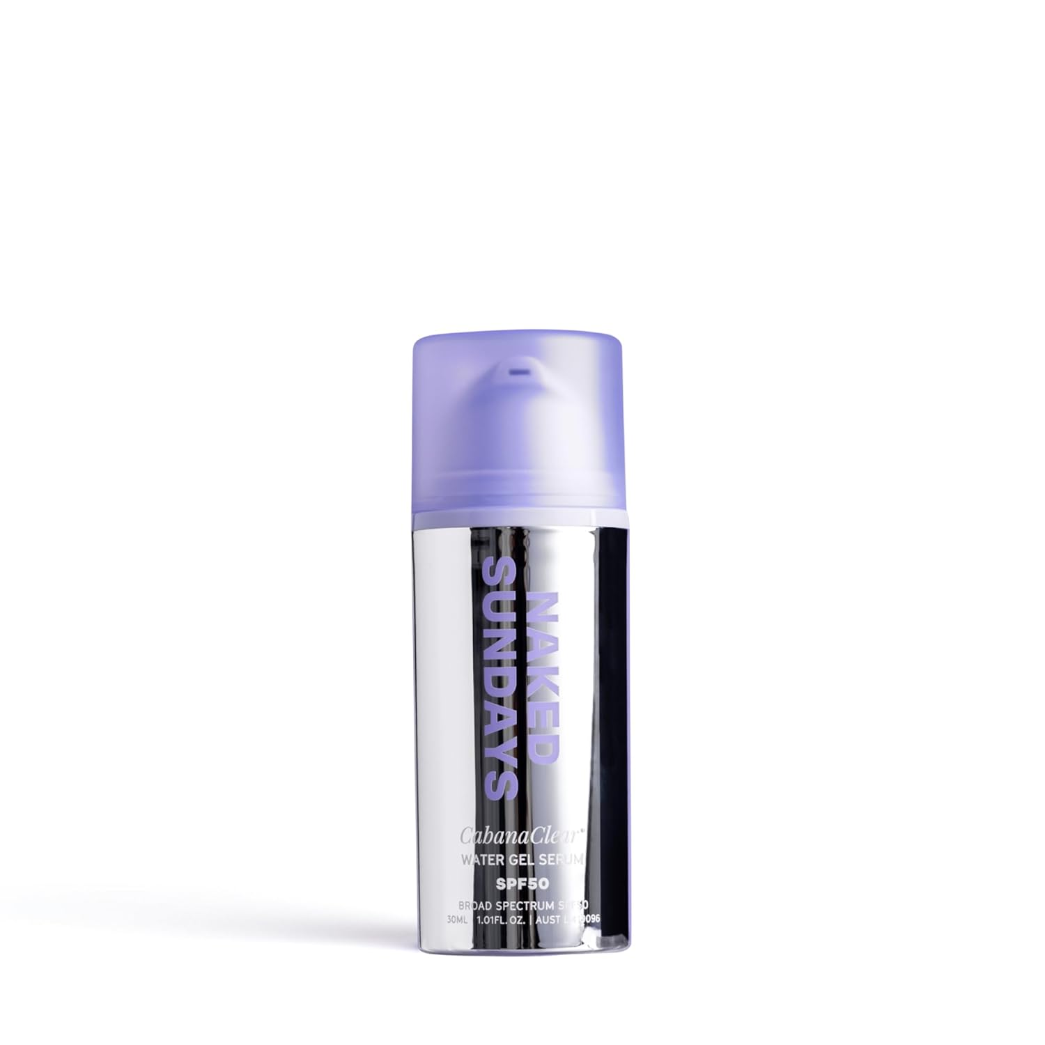Protector Solar Water Gel Serum SPF50 CabanaClear Naked Sundays Protector Solar Water Gel Serum SPF50 CabanaClear Naked Sundays